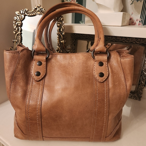 Frye | Bags | Frye 0 Leather Purse Satchel Bag Brown | Poshmark
